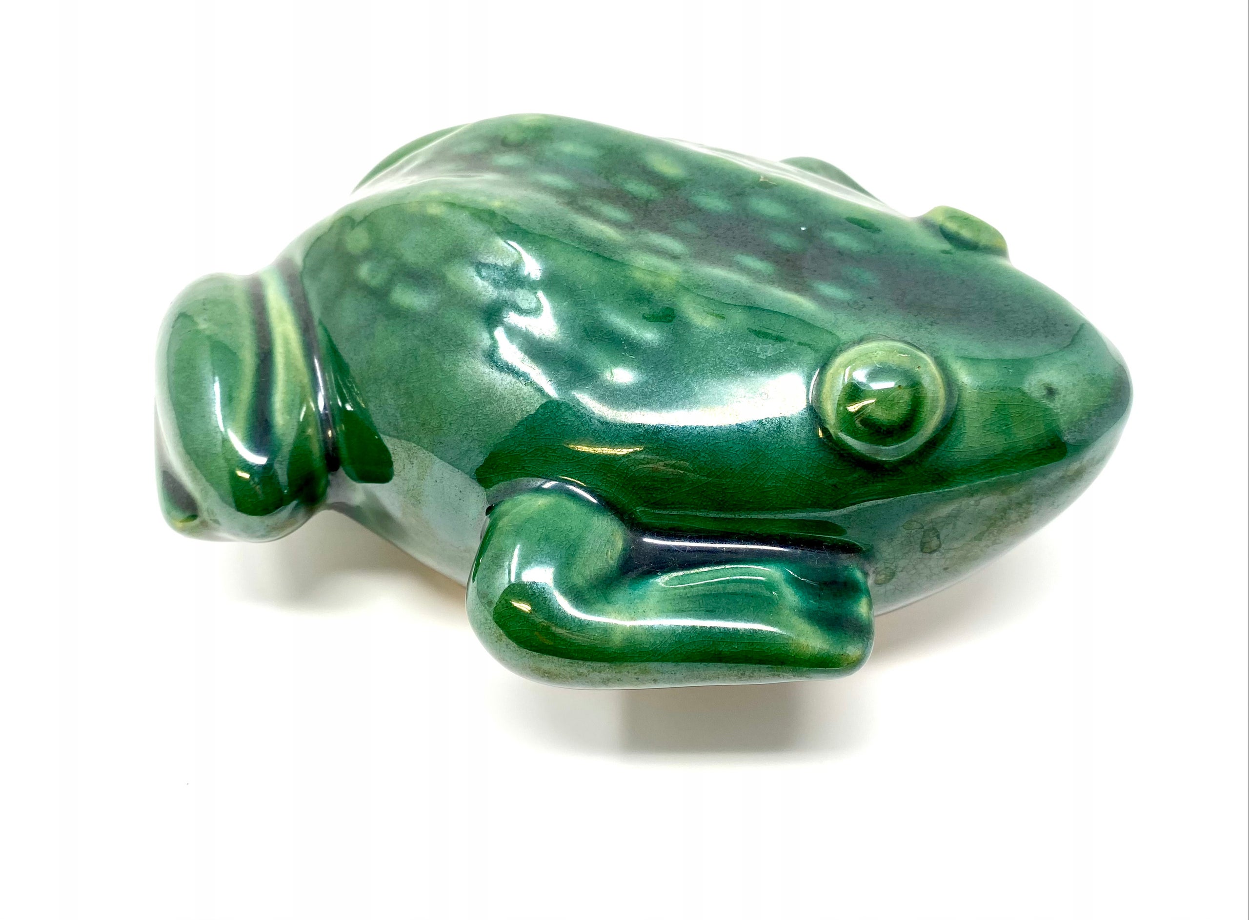 Ceramic Green Frog | Plants Plus