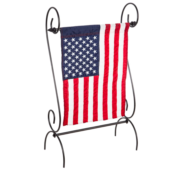 Scroll Garden Flag Porch Stand | Plants Plus