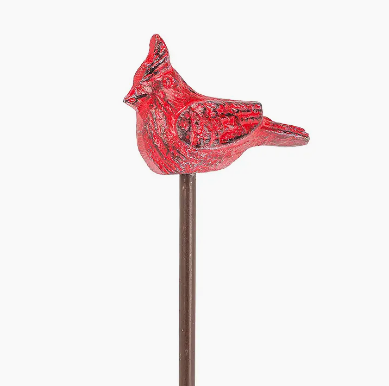 Cast Iron Cardinal Plant Pick | Plants Plus